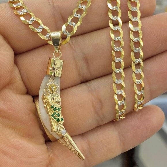 PrimeJewelry 269 | Jewelry | San Judas Colmillo De Coyote Pendant 8 ...